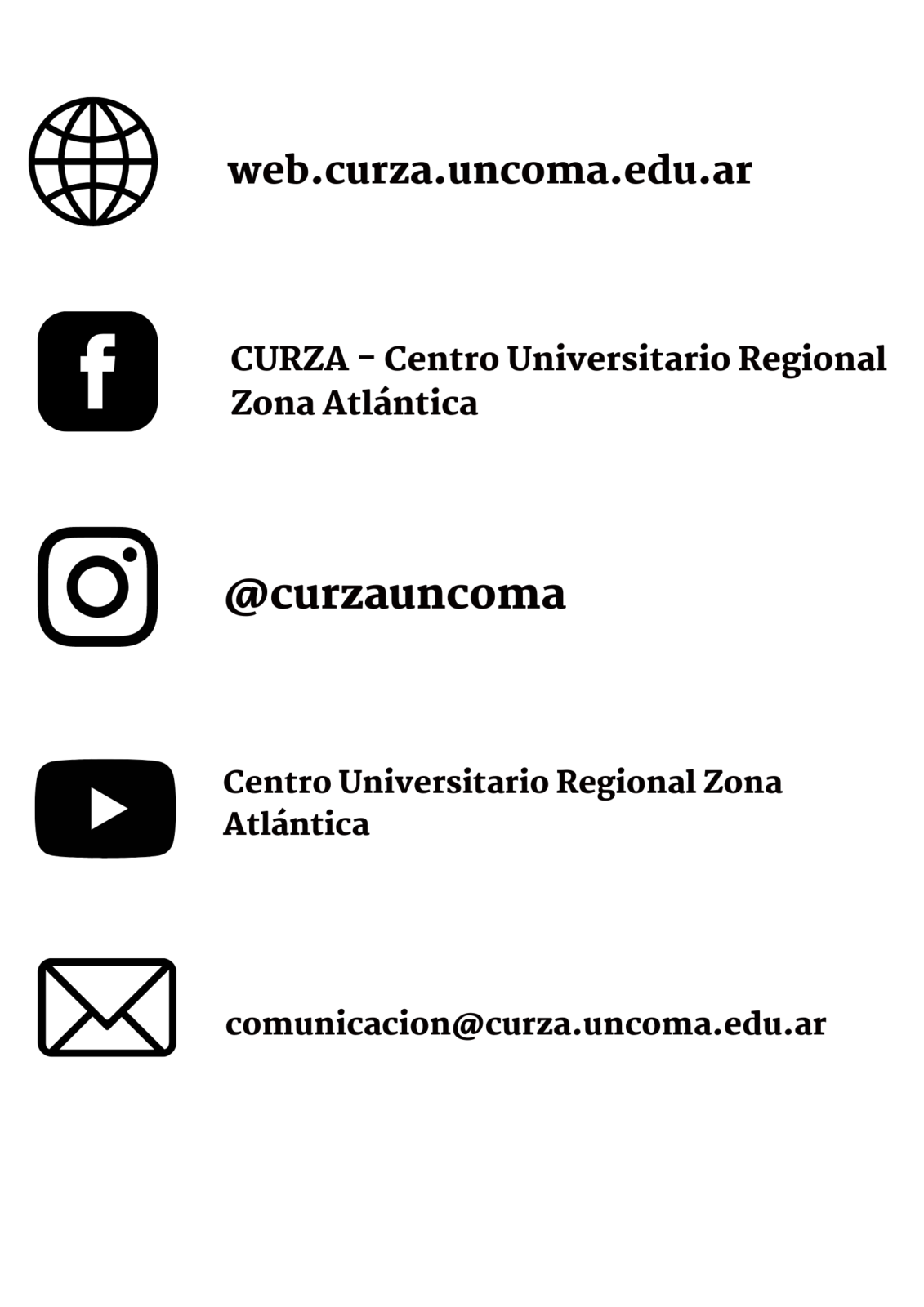 CURZA - UNCo